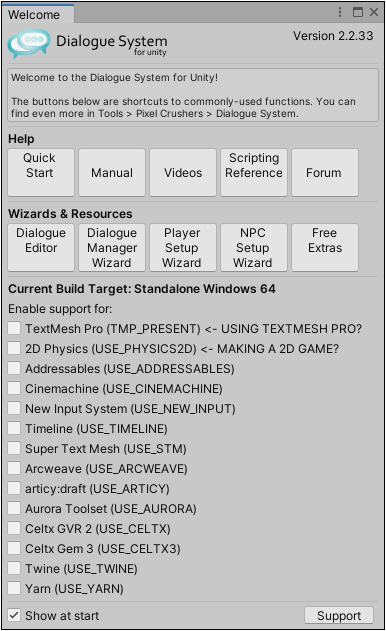 Dialogue System for Unity 教學