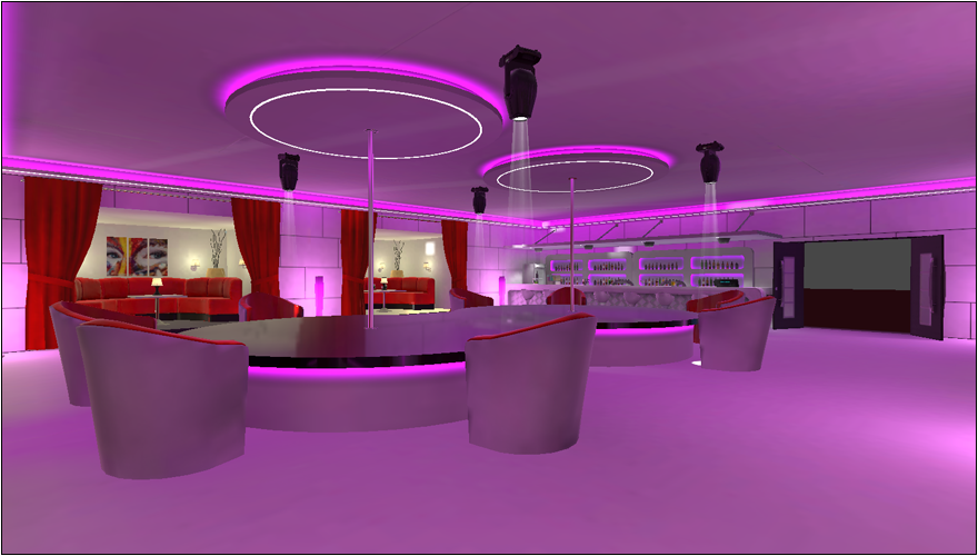 Unity Night Club 夜店場景