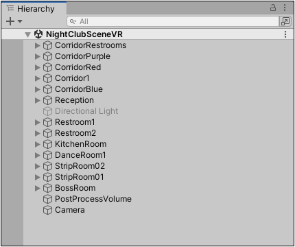 Unity Night Club 夜店場景