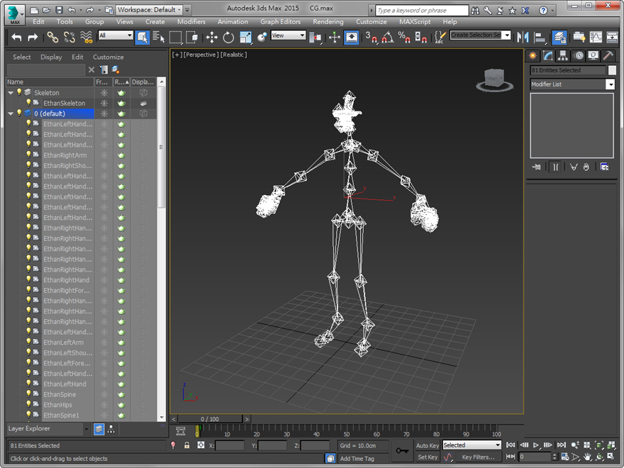 進入 Asset Store 資源商店，搜尋 Space Robot Kyle 匯入編輯的遊戲專案，這個資源包提供一個骨架已經設定完成的機器人模型。