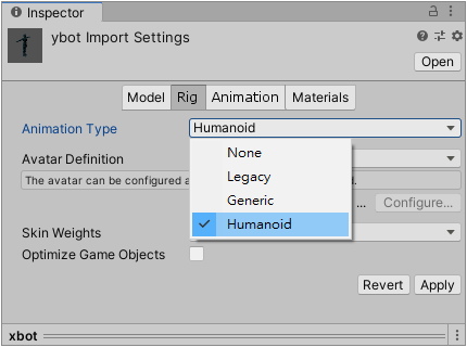 Unity Mecanim 教學